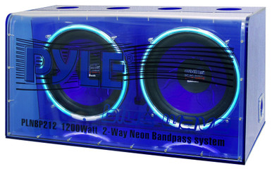 SPEAKER BOX CAR PYLE BANDPASS 12" PLNBP212 - A. Ally & Sons