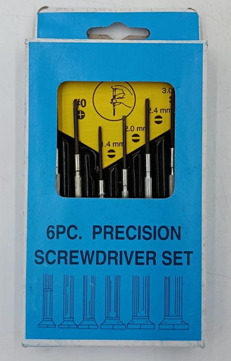 SCREWDRIVER SET 6PCS PRECISION - A. Ally & Sons