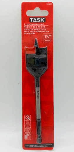 DRILL BIT TASK FLAT WOOD 1 1/4" T10539 - A. Ally & Sons