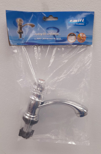 PILLAR TAP 1/2" CMITT AL2018 GLASS KNOB - A. Ally & Sons