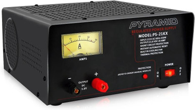 POWER SUPPLY DC PS-21KX PYRAMID 12V 20AMPS - A. Ally & Sons