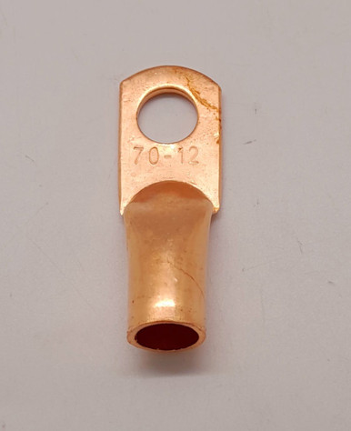 CABLE LUG TERMINAL SC70-12 COPPER SOLD EACH - A. Ally & Sons