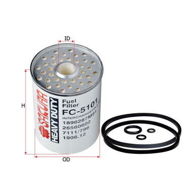FILTER FUEL SAKURA FC-5101 - A. Ally & Sons