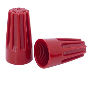 WIRE CONNECTOR SCREW ON RED P6 P76 - A. Ally & Sons