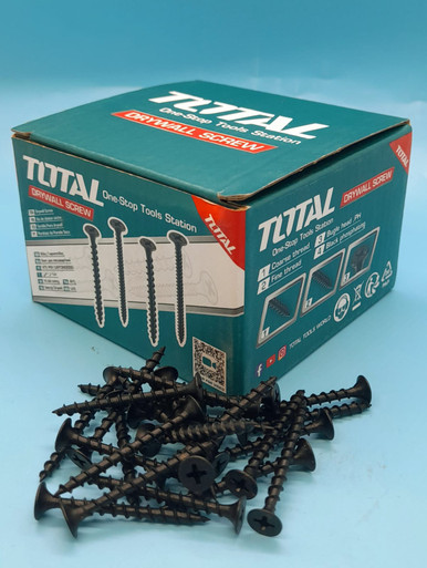 SCREW DRYWALL TOTAL 6 X 1 1/2" BLACK 200PCS BOX THWDS611291 - A. Ally ...