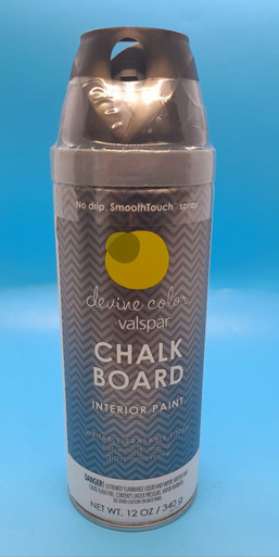 TIN SPRAY VALSPAR CHALK BOARD BLACK - A. Ally & Sons