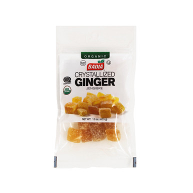BADIA CRYSTALLIZED GINGER JENGIBRE 1.5oz 42.5g - A. Ally & Sons