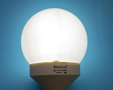 BULB ENERGY MAXI-LUX 13W 110V ROUND - A. Ally & Sons