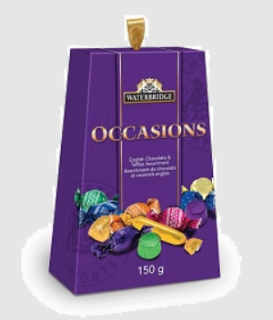 WATERBRIDGE OCCASIONS ENGLISH CHOCOLATE & TOFFEE ASSORTMENT BOX 150G ...