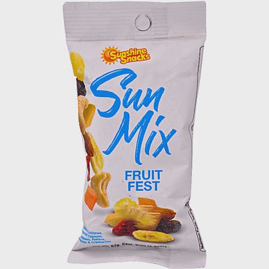 SUNSHINE SNACKS SUN MIX FRUIT FEST 2.01oz 57g - A. Ally & Sons