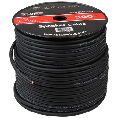 STAGE CABLE 2 WIRE 12G IBKE SPC1X12-300 300FT BLASTKING ROLL - A. Ally ...