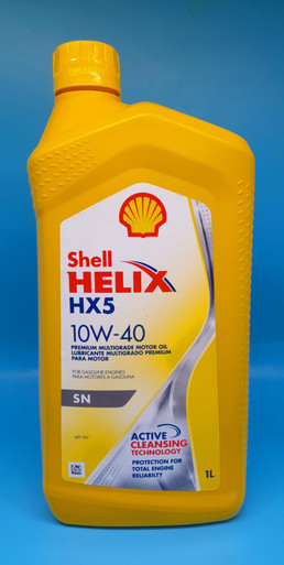 OIL SHELL HELIX 10W-40 HX5 1 LITER - A. Ally & Sons
