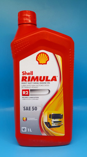 OIL SHELL RIMULA R2 SAE 50 1 LITER - A. Ally & Sons
