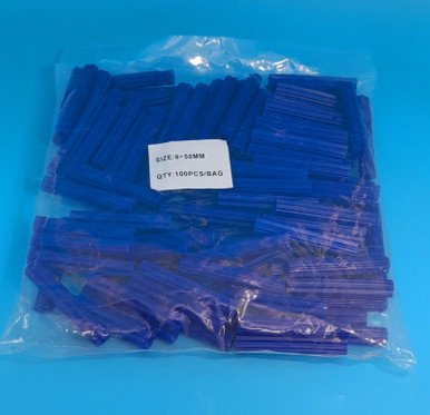 WALL PLUG BLUE 8 X 50MM 100PCS/BAG - A. Ally & Sons