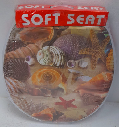 TOILET SEAT SOFT AA-2199 DESIGN PATTERNS - A. Ally & Sons