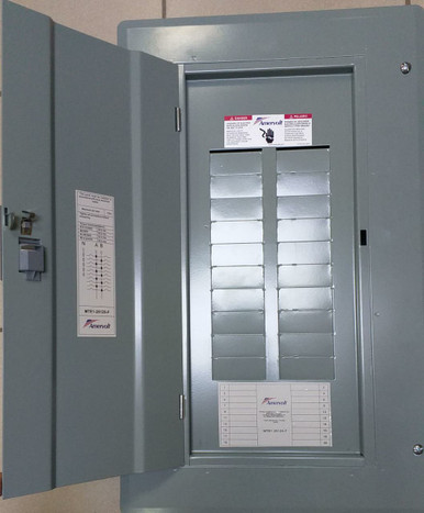BREAKER PANEL 20 X 40 AMERVOLT MTE1-20125-F 125AMPS - A. Ally & Sons