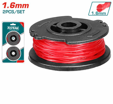 GRASS TRIMMER BRUSH CUTTER LINE SPOOL CORD 5M 1.6MM TOTAL TALS1601 2 ...