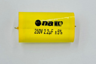 CAPACITOR N.P 250V 2.2UF MYLAR YELLOW YCP-2.2 NIPPON AMERICA - A. Ally ...