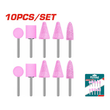 GRINDING STONE SET 10PCS TOTAL TAKB1012 FOR MINI GRINDER - A. Ally & Sons