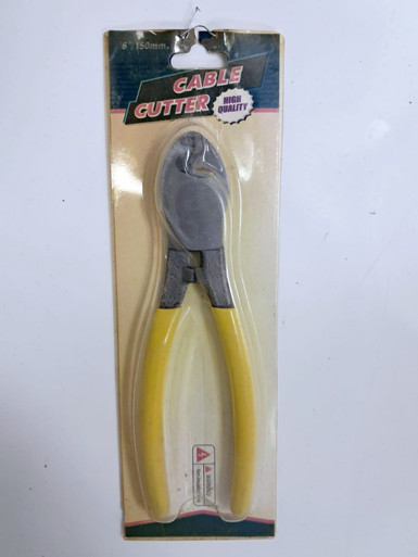CABLE CUTTER 6" YELLOW HANDLE - A. Ally & Sons