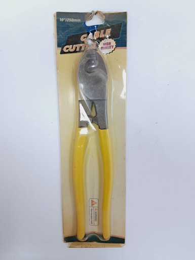 CABLE CUTTER 10" /250MM YELLOW HANDLE - A. Ally & Sons