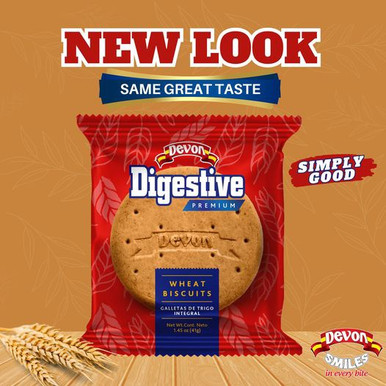 DEVON WHEAT BISCUITS DIGESTIVE 1.6oz - A. Ally & Sons
