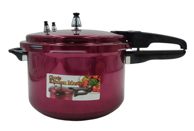PRESSURE COOKER KITCHEN MASTER CLASSIC KM-22 6L BURGUNDY - A. Ally & Sons