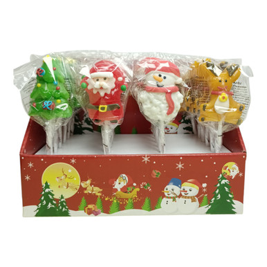 CHRISTMAS LOLLY POPS 20g #2 SOLD EACH (Contain Gelatin Not Halal) - A ...