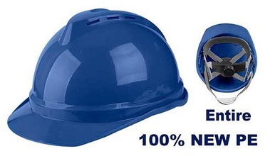 SAFETY HELMET EMTOP ESHT0121 BLUE - A. Ally & Sons