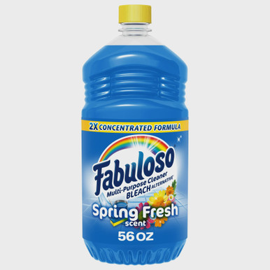 FABULOSO MULTI-PURPOSE CLEANER BLEACH SPRING FRESH LIQUID ALL-PURPOSE ...