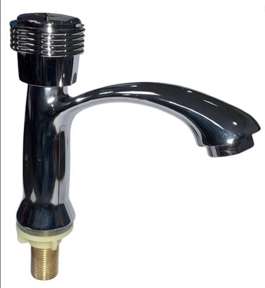 PILLAR TAP 1/2" HIGH RISE CHROME KNOB WY-4489-Y47 - A. Ally & Sons