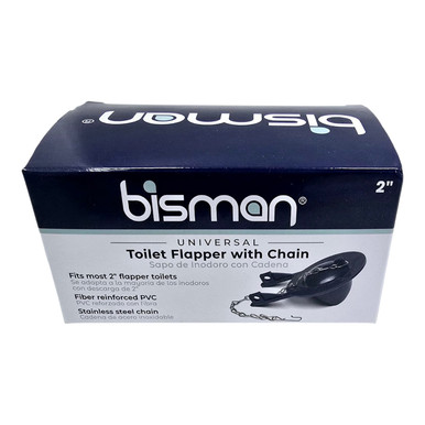 CISTERN FLAPPER WITH CHAIN BISMAN BM2070 - A. Ally & Sons