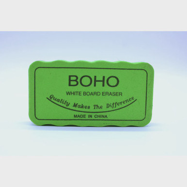 STATIONERY WHITEBOARD ERASER SMALL MAGNETIC BOHO T-29 - A. Ally & Sons