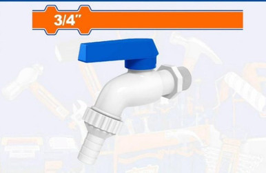 BIB CORK 3/4" PVC LEVER WADFOW WZD9904 - A. Ally & Sons