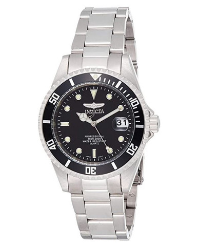 Watch Men Invicta 8932OB Pro Diver Analog Quartz Silver Dial color ...