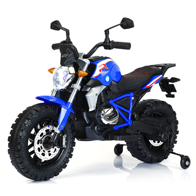 TOY RIDE ON MOTORCYCLE ZXC-GF608BL BLUE - A. Ally & Sons