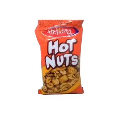 HOLIDAY HOT NUTS HOT SEASONED PEANUTS 1.5OZ 43G - A. Ally & Sons