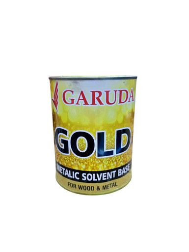 PAINT GARUDA GOLD METALIC OIL 1 LITER/2PT - A. Ally & Sons