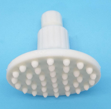 SHOWER ROSE 1/2" X 3 1/2" PLASTIC WHITE - A. Ally & Sons