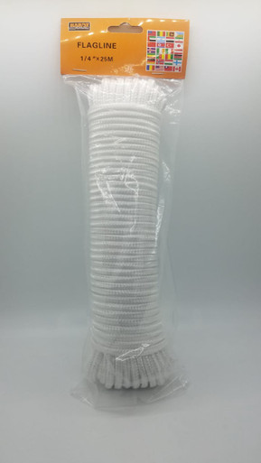 CLOTHES LINE HARDY FLAGLINE 1/4" X 25M - A. Ally & Sons