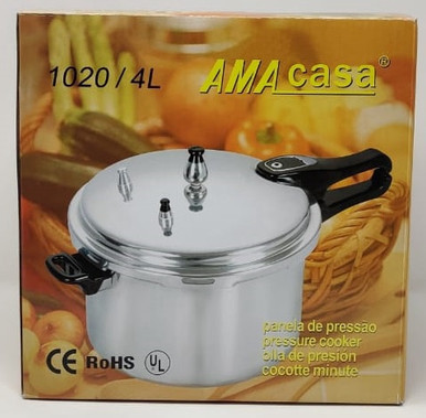 PRESSURE COOKER AMA CASA 4LT 1020 - A. Ally & Sons