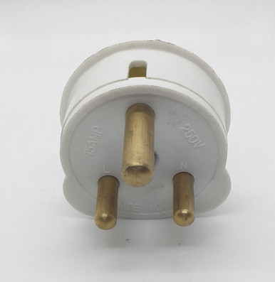 PLUG 3 PIN 15AMPS CHINA - A. Ally & Sons