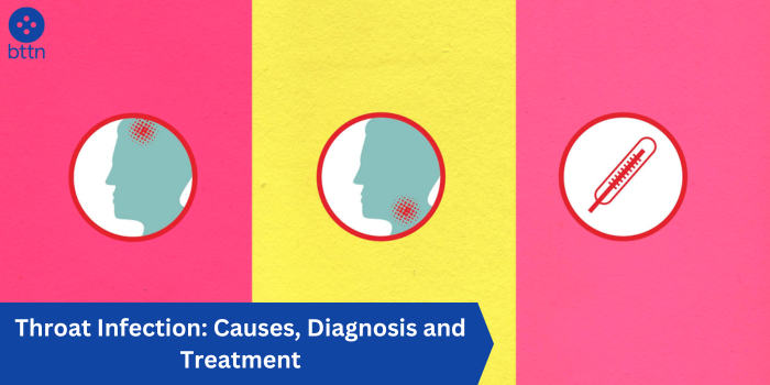 Throat Infection: Causes, Diagnosis and Treatment - bttn