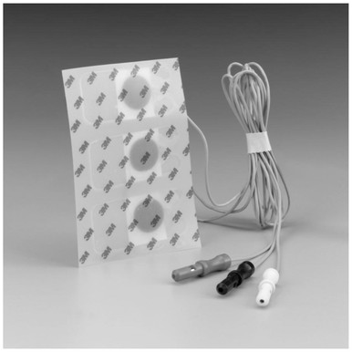 Solventum Red Dot Ecg Monitoring Electrodes With Pre-Attached Lead Wire