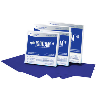 Four D Rubber Isodam Hd Royal Blue Polyisoprene Dental Dam (10137 ...