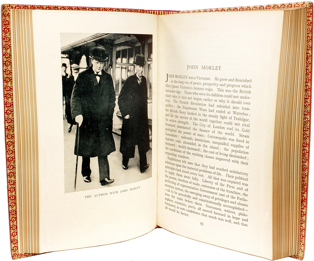 CHURCHILL, Winston. Great Contemporaries. (1937 - FIRST EDITION)