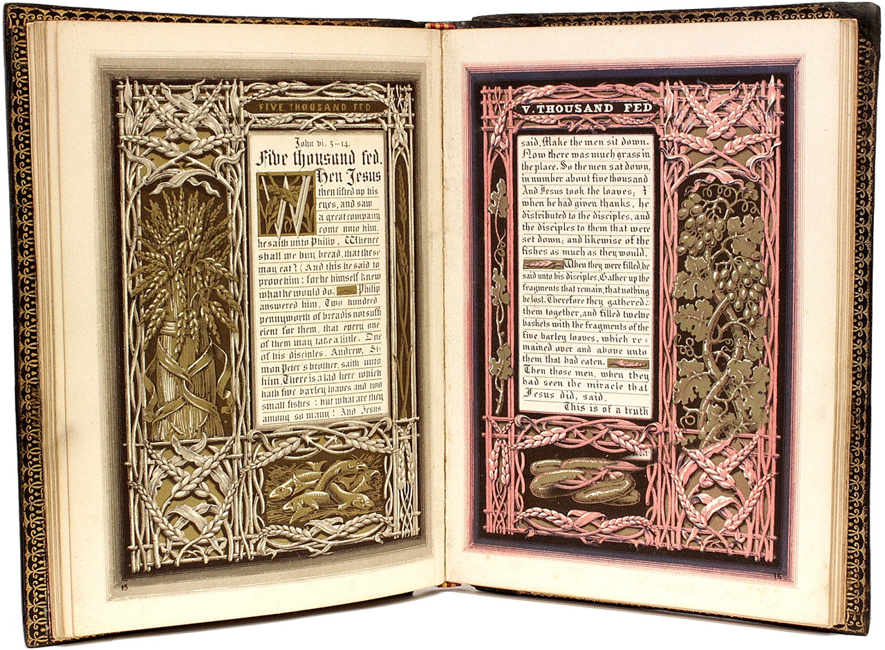 HUMPHREYS, Henry Noel. The Miracles of Our Lord. (IN A GUTTA PERCHA ...