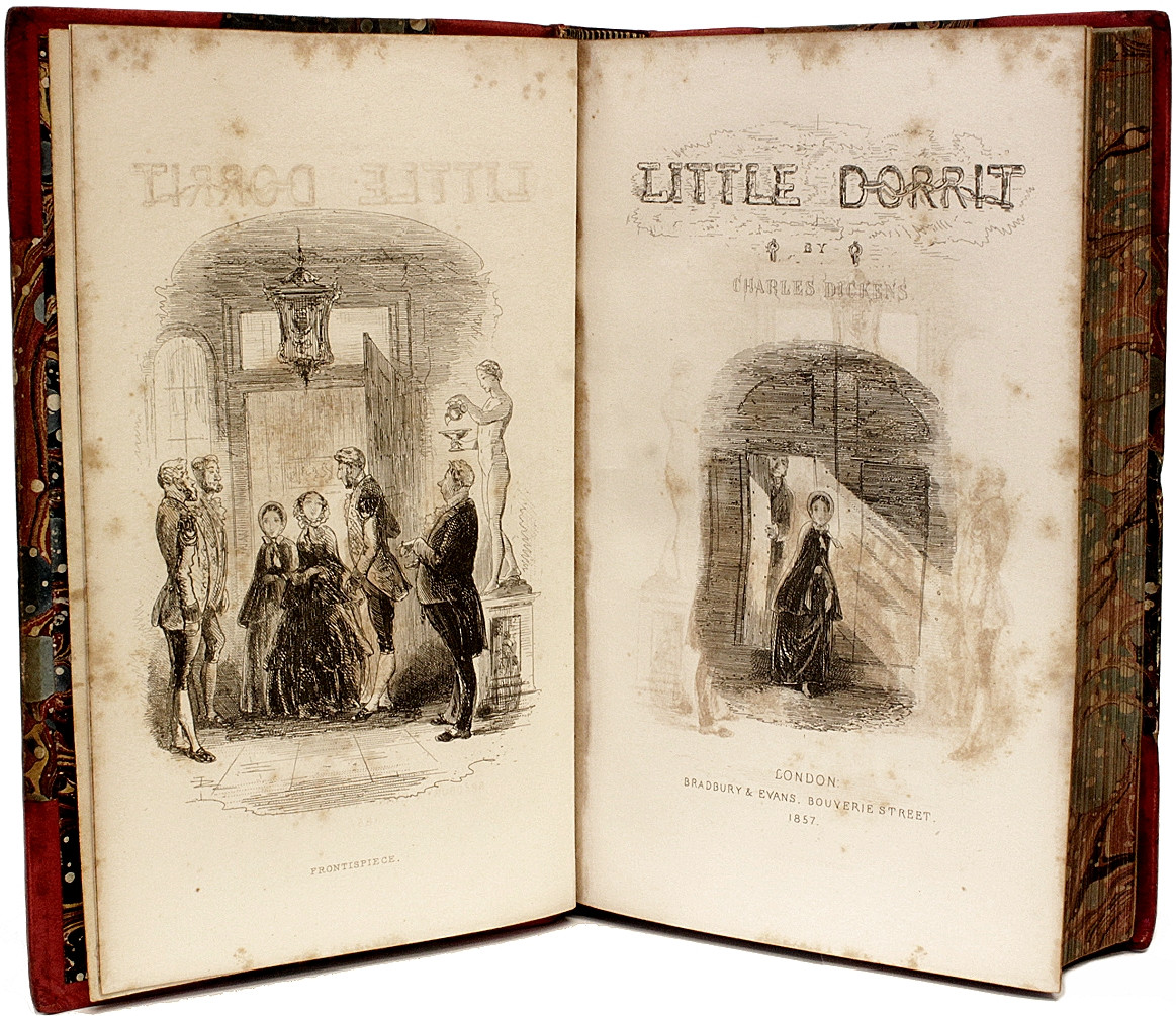 DICKENS, Charles. Little Dorrit. (FIRST EDITION BOUND FROM THE PARTS ...