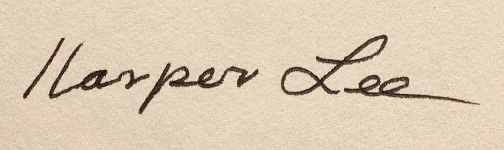 LEE, Harper. To Kill A Mockingbird. (SIGNED 35th ANNIVERSARY EDITION ...