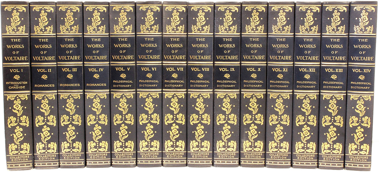 VOLTAIRE ( Francois-Marie Arouet ). The Complete Works of Voltaire ...